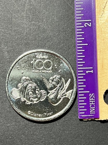 Disneyland 100th Anniversary Coin Nemo & Dory | eBay
