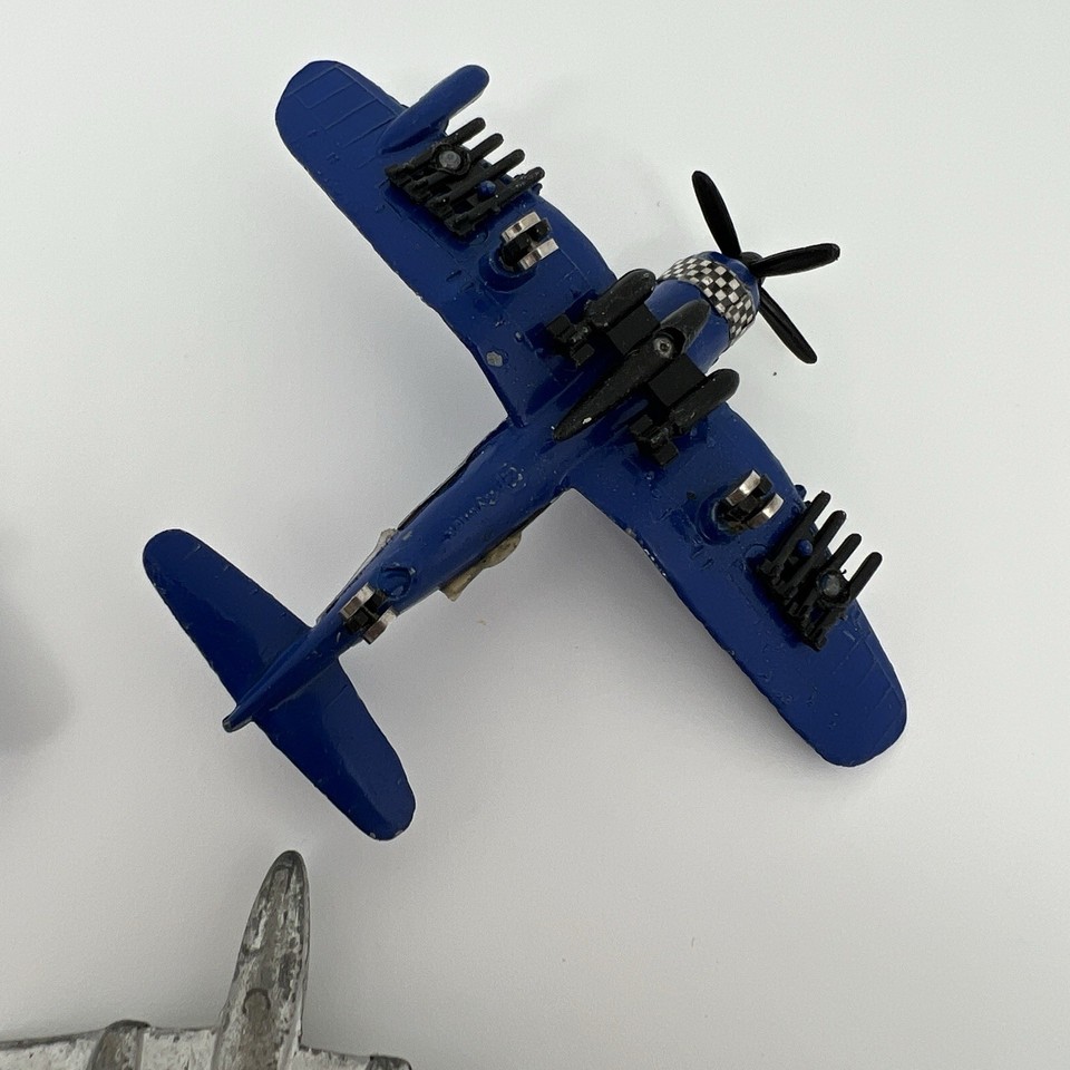 Vintage Diecast Airplane Lot – Dinky Toys & Zytmex (6 Planes, Mixed ...