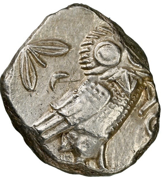 NGC XF. Attica Athens 353-294 BC, Owl AR Tetradrachm Silver Athena ...