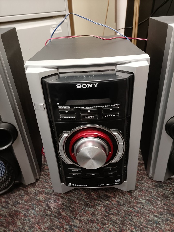 Sony Compact Stereo System MHC-EC79i 3 Disc Changer MP3 Playback | eBay UK