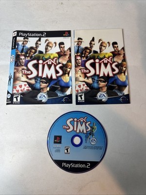 The Sims (Sony PlayStation 2, 2002) Disc, Manual & Artwork Only TESTED ...