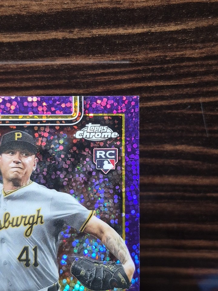 2025 Topps Chrome Update MICHAEL DARRELL HICKS AC-MD 269/299 purple ...