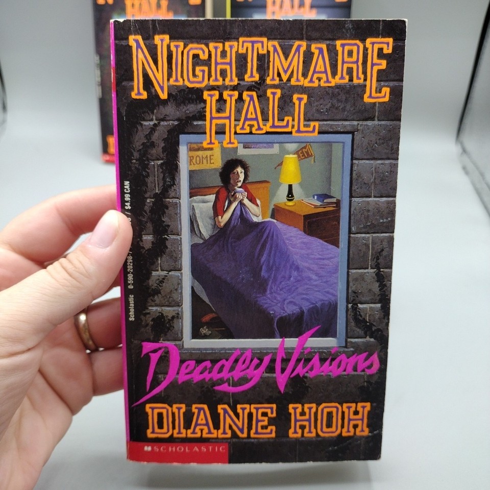 Lot of 4 Nightmare Hall Diane Hoh 6, 7, 16, 20 Guilty Horrors Paperback ...