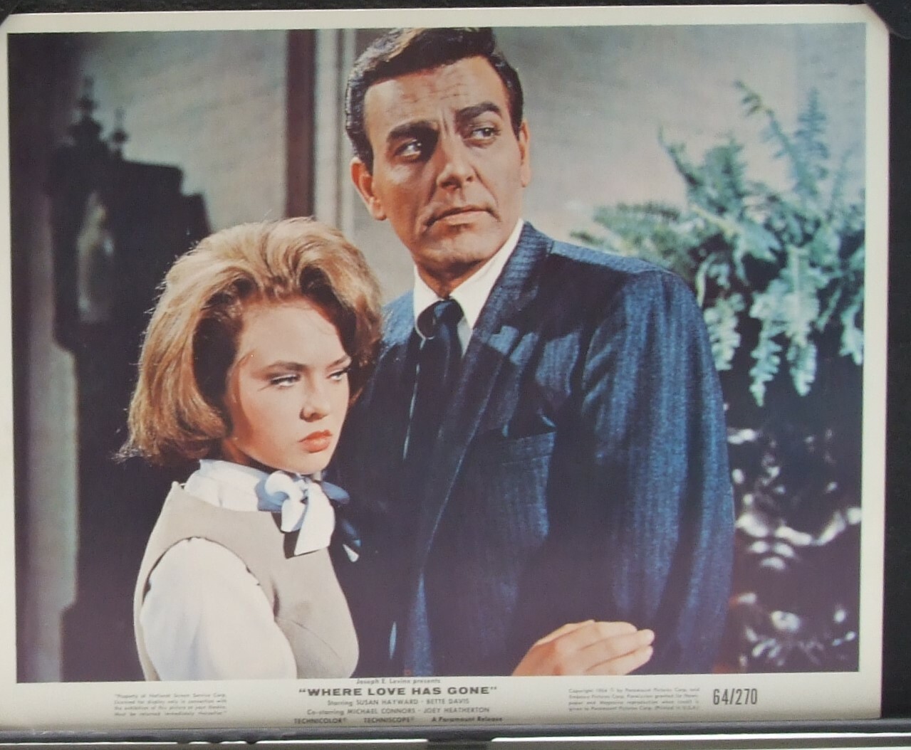 Bette Davis/Susan Hayward WHERE LOVE HAS GONE 1967 orig 27x41 poster ...