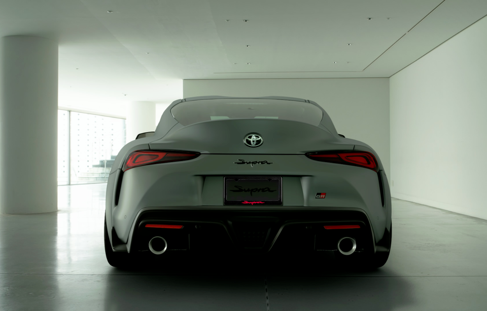 SUPRA True Carbon Fiber License Plate Frame Rear | Black | Aftermarket ...