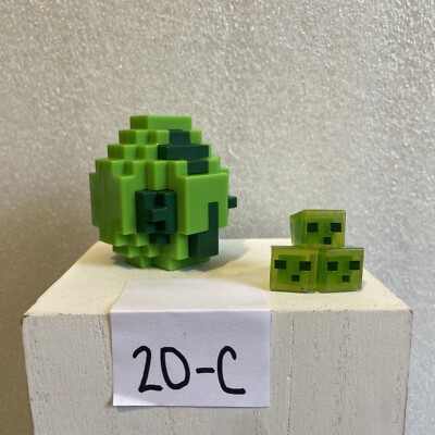 Slime Cube Trio Minecraft Blind Box Obsidian Series 5 Mini Figure | eBay