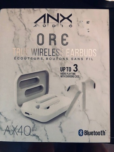 ANX Audio AX40 True Wireless Bluetooth Earbuds With Charging Case ...