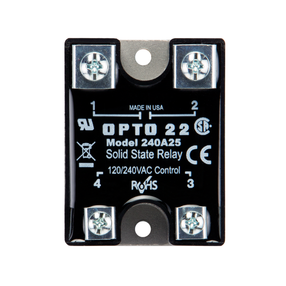 OPTO-22 240A25 240 VAC, 25 Amp, AC Control Solid State Relay (SSR) | eBay