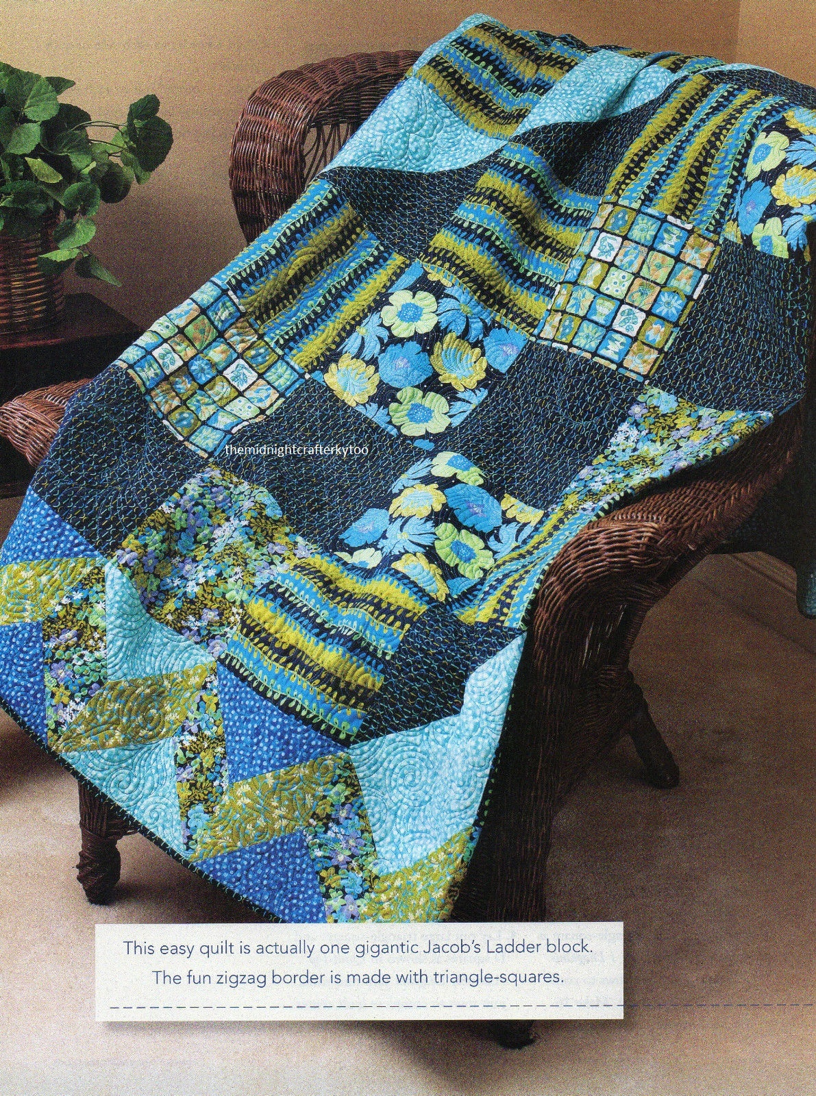 Jake's Escalator Quilt Pattern Pieced YF | eBay
