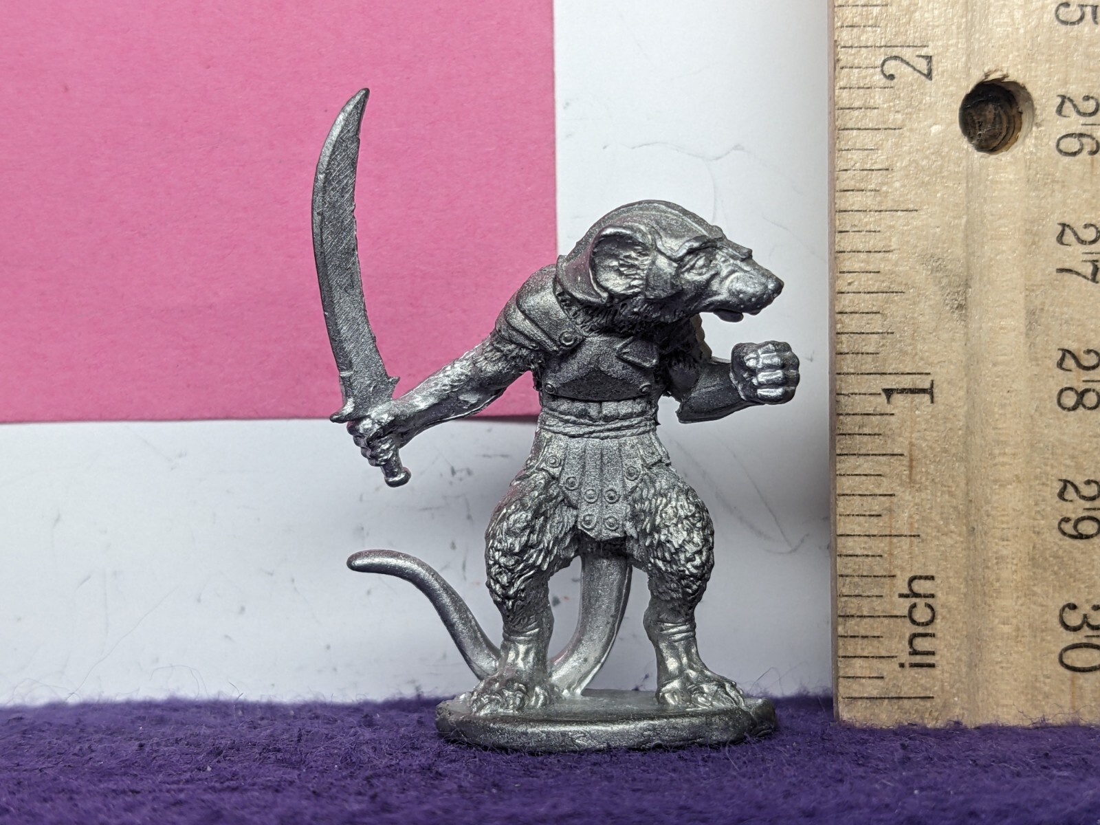 Grenadier 712 (a) Giant Wererat Miniature D&D Vintage Metal Fantasy | eBay