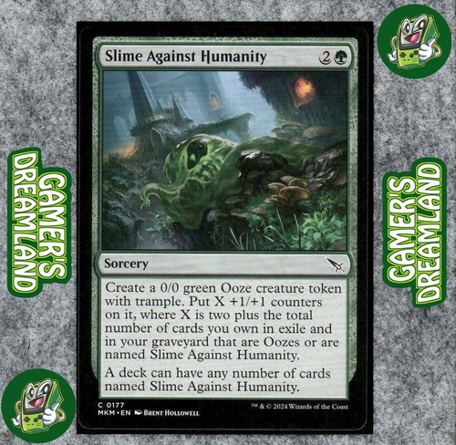 Slime Against Humanity 177 NM NF Common MTG Murders at Karlov Manor ...