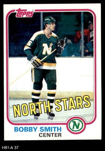 1981 Topps #37 Bobby Smith North Stars 8 - NM/MT | eBay
