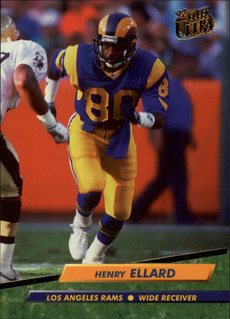 1992 Ultra Football Card #205 Henry Ellard | eBay