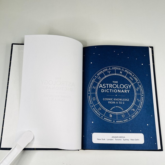 The Astrology Dictionary Cosmic Knowledge From a to Z by Donna Woodwell ...