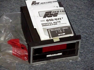 *NEW* ........... RED LION (5161040) RATE INDICATOR 600 610/611 RPM ...