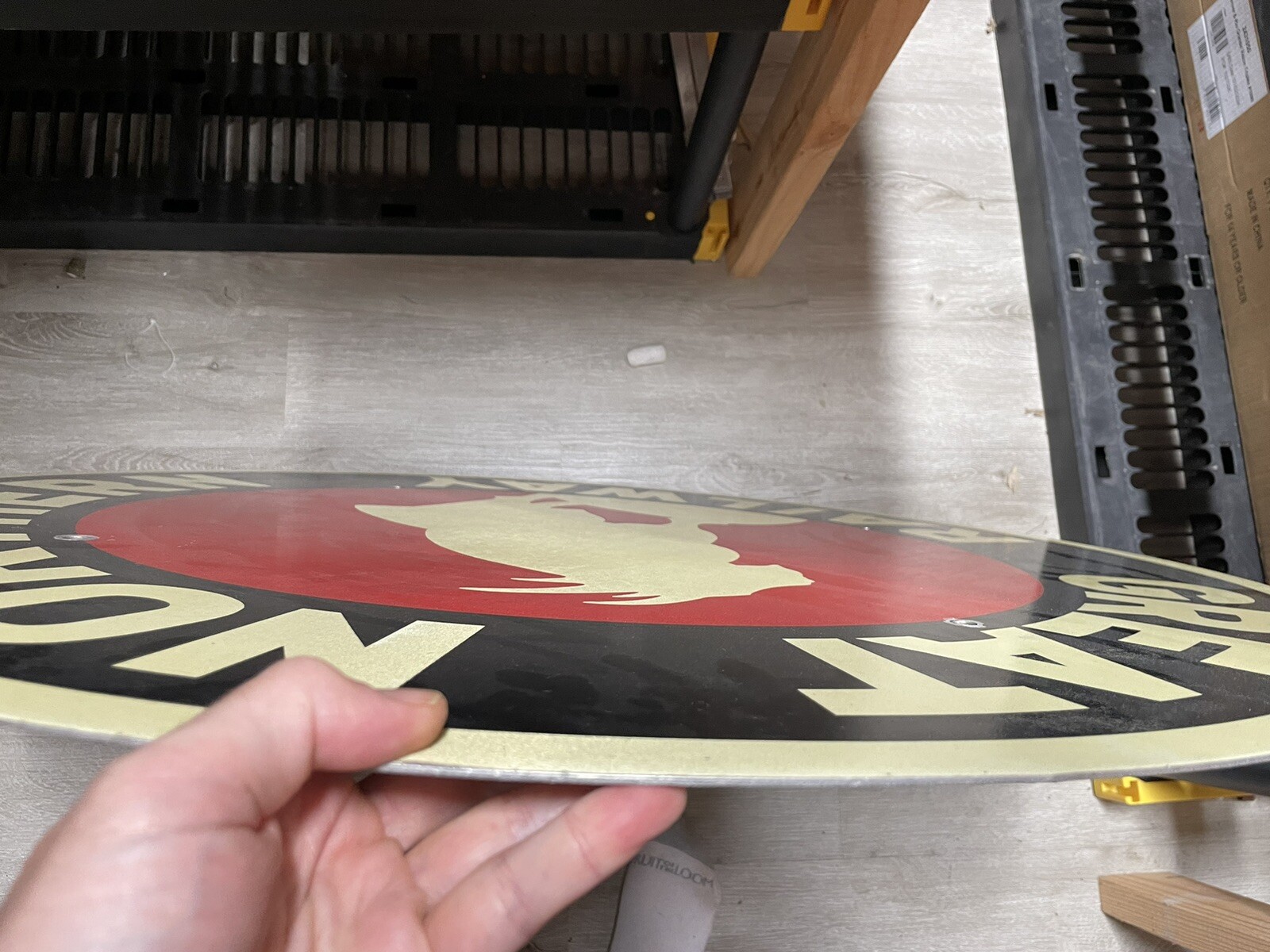 Vintage Original 36” Great Northern Railroad Sign Incredible | eBay