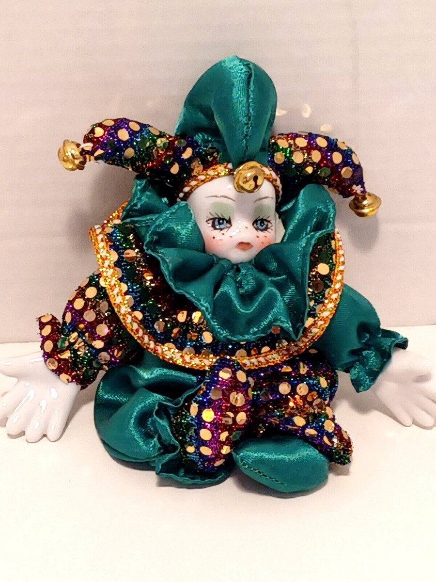 Jester Dolls Ceramic Vintage