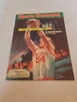 1975 December 1, Sports Illustrated Magazine, The Hoosiers Are Number 1 ...