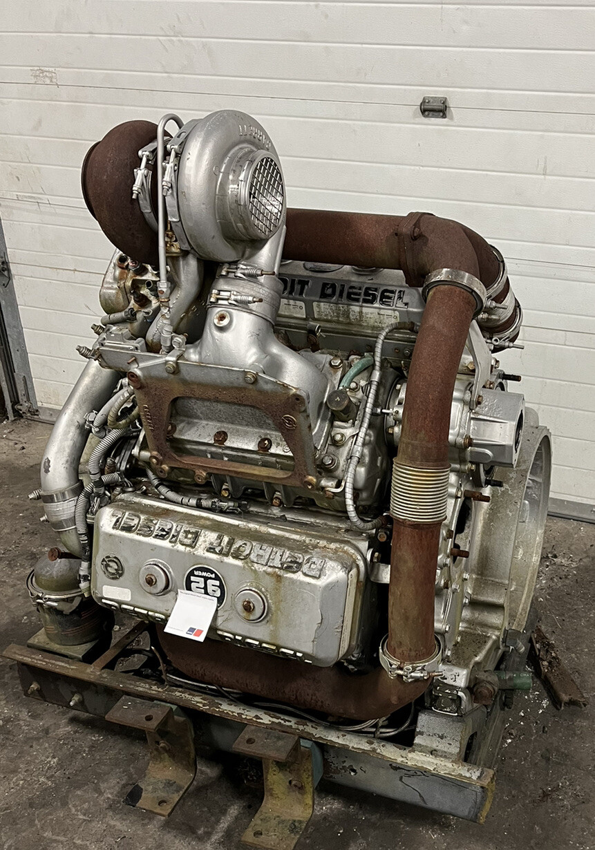 Detroit Diesel 6V92TA DDEC II L/H 43 Degree Eng. LOW MILE CORES | eBay