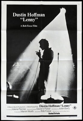 LENNY Original One Sheet Movie Poster Dustin Hoffman as Lenny Bruce | eBay