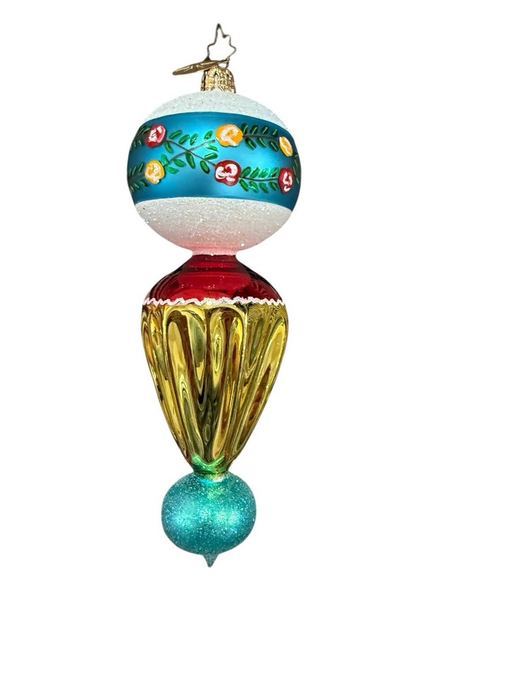 Christopher Radko Fantasia Rose Pop Ornament Set 1010636 VERY RARE HTF ...