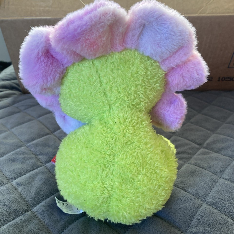 Bum Bumz RetroBumz 7.5" Jess the Pink Flower Bean Plush Spring Stuffed ...