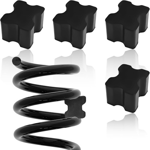 4PCS Coil Spring Spacers Booster Kit, 1" to 1.5" Lift, Rubber Blocks ...