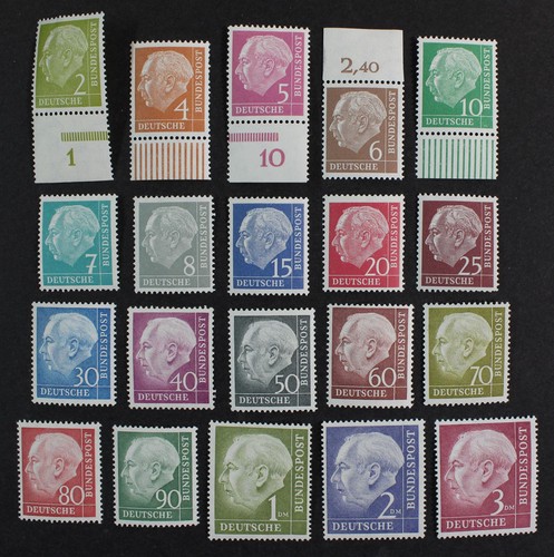 CKStamps: Germany Stamps Collection Scott#702-721 Mint NH OG | eBay