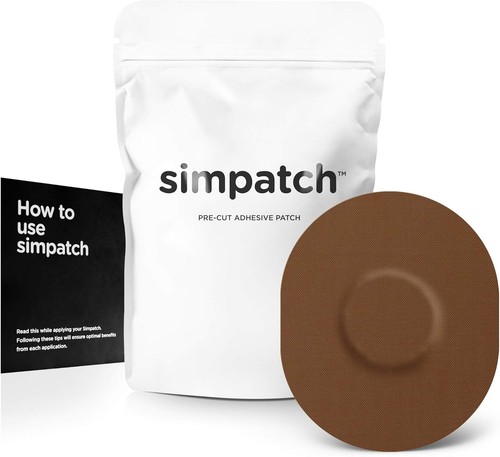 SIMPATCH Universal Adhesive Patch (25-Pack) - Waterproof Adhesive, CGM ...