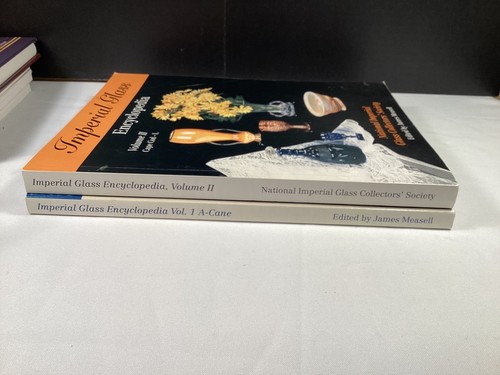 2 vintage books Imperial Glass Encyclopedia vol. 1&2 | eBay
