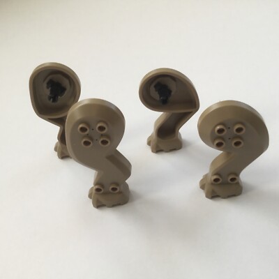 4 Lego Dino Beine mechanisch dunkel beige dunkel tan NEU 26269 26270 ...