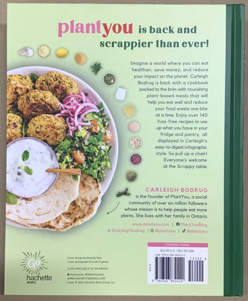 Plantyou: Scrappy Cooking - by Carleigh Bodrug (Hardcover) NEW 📖 ...
