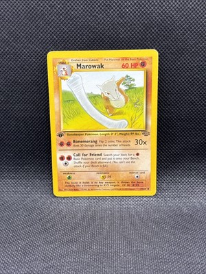 Marowak [1st Edition] #39 Pokemon Jungle | eBay