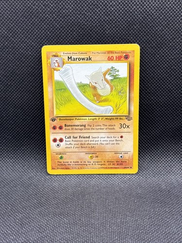 Marowak [1st Edition] #39 Pokemon Jungle | eBay