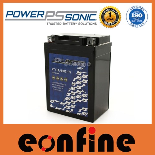 Power Sonic AGM Battery 12V Fit Yamaha ATV 200cc YTM200ER Tri Moto 1983 ...