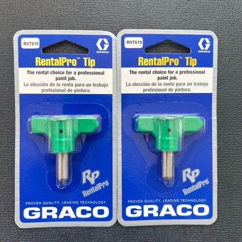 GRACO Reversible Airless Paint Spray Tip Rental Pro RNT 619 - Green ...