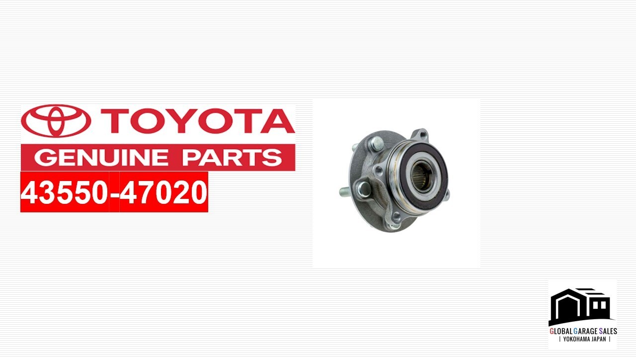 Toyota OEM 43550-47020 Prius Prius PHV Hub Assembly 4355047020 From ...