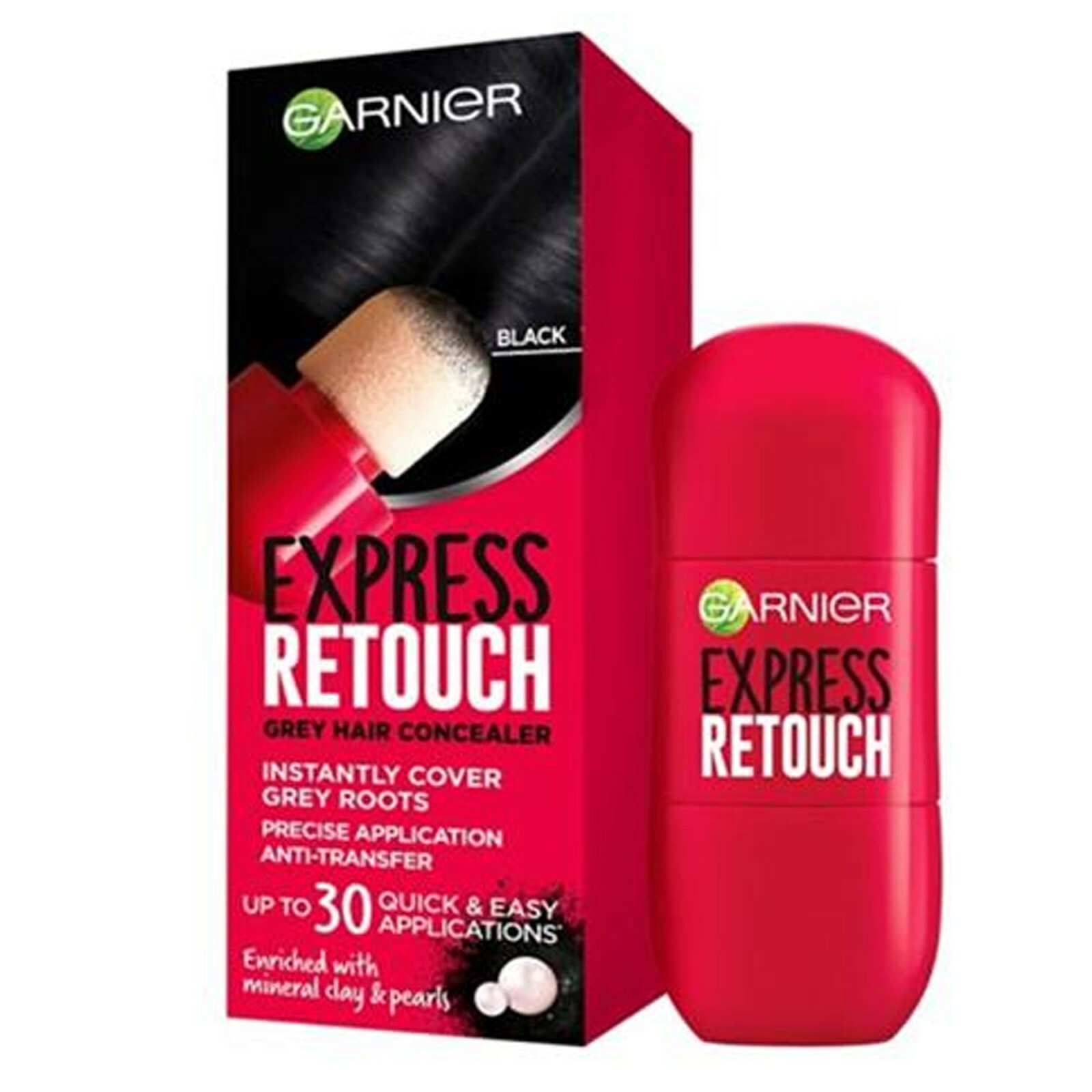 3 PACK Garnier Express Retouch Grey Hair Concealer Root Touch Up ...