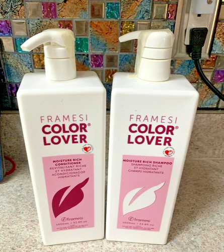 Framesi Color Lover Moisture Rich Shampoo & Conditioner 33.8 oz Duo | eBay