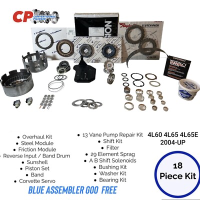 GM 4L60 4L65 4L65E Super Master Rebuild Transmission Kit 18 Pieces OEM ...