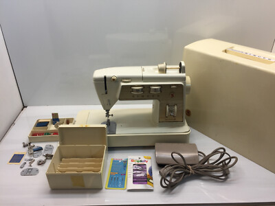 (NON-WORKING) Singer Golden Touch & Sew Deluxe Zig-Zag Model 750 Sewing ...