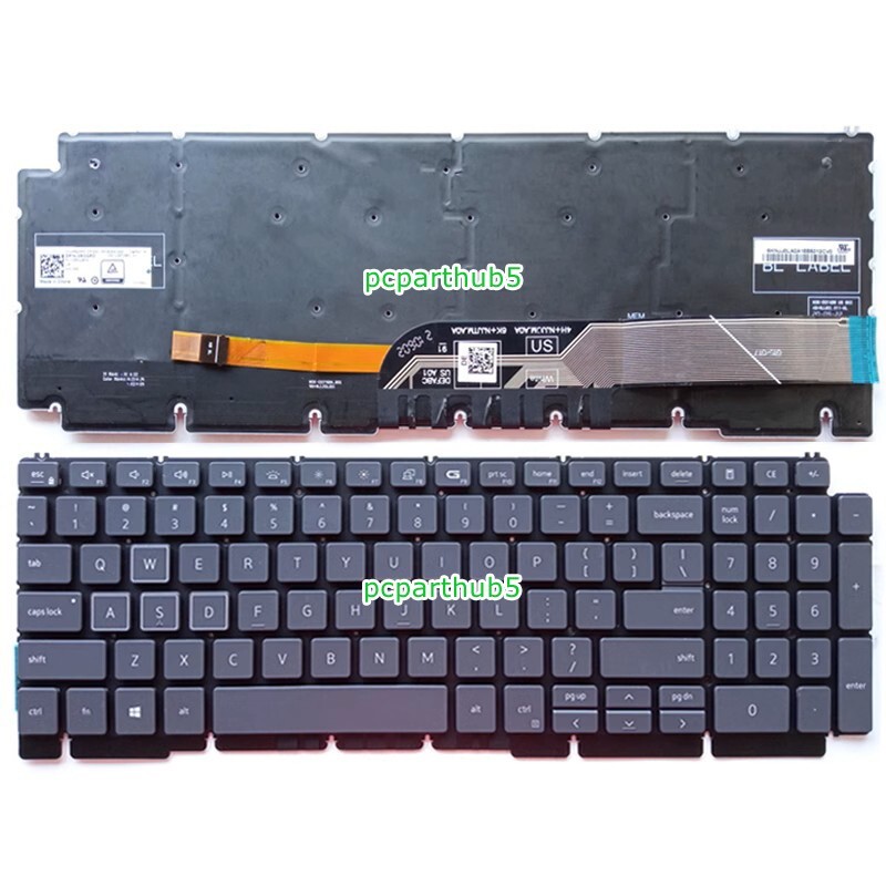 New Dell G15 5510 5511 5515 5520 5521 5525 5530 Serie Laptop Keyboard ...