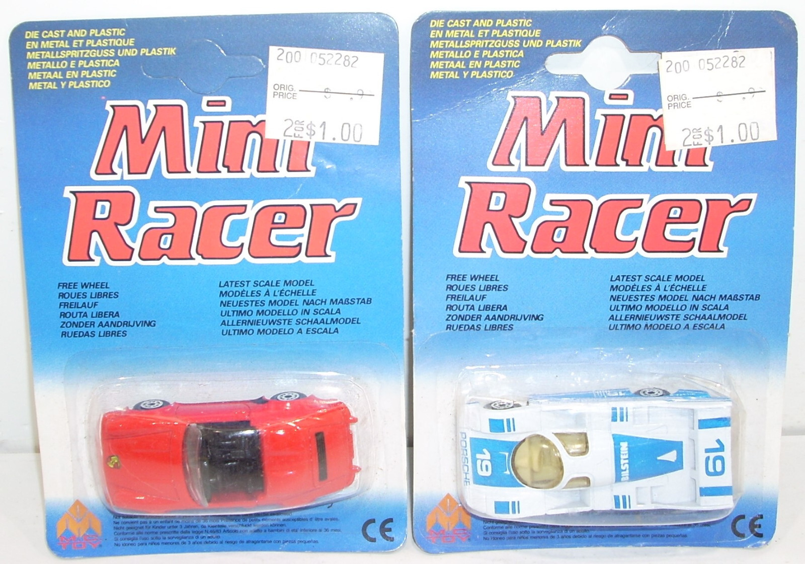 Diecast MINI RACER CAR (Lot of 10) Brand New May Tat Toy Vintage | eBay