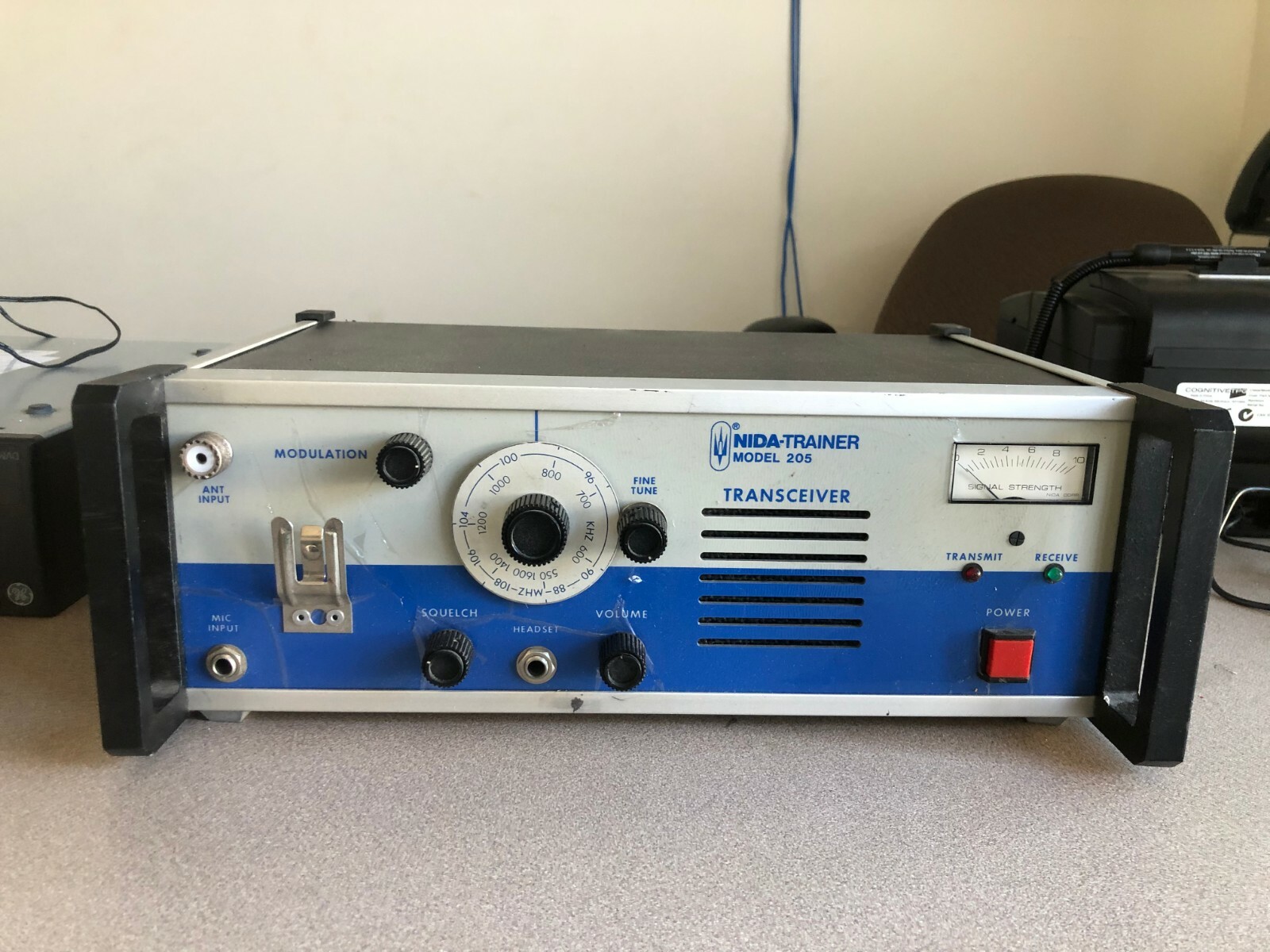 Genuine Pristine NIDA Trainer Model 205 Transceiver, Lot of Life Left ...