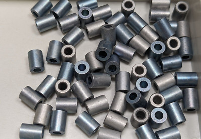 Lot of 64 NOS - .25" 1/4" Aerospace Bolt/Screw Spacers NAS42DD3-16 | eBay
