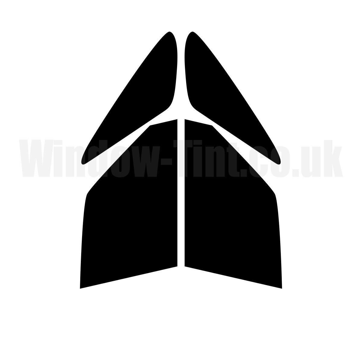 Pre Cut Car Window Tint for Citroen C4 Grand Picasso 2006-13 Front ...