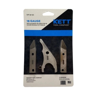 Kett Tool Replacement Blades For 18 Gauge Double Cut Shears | eBay
