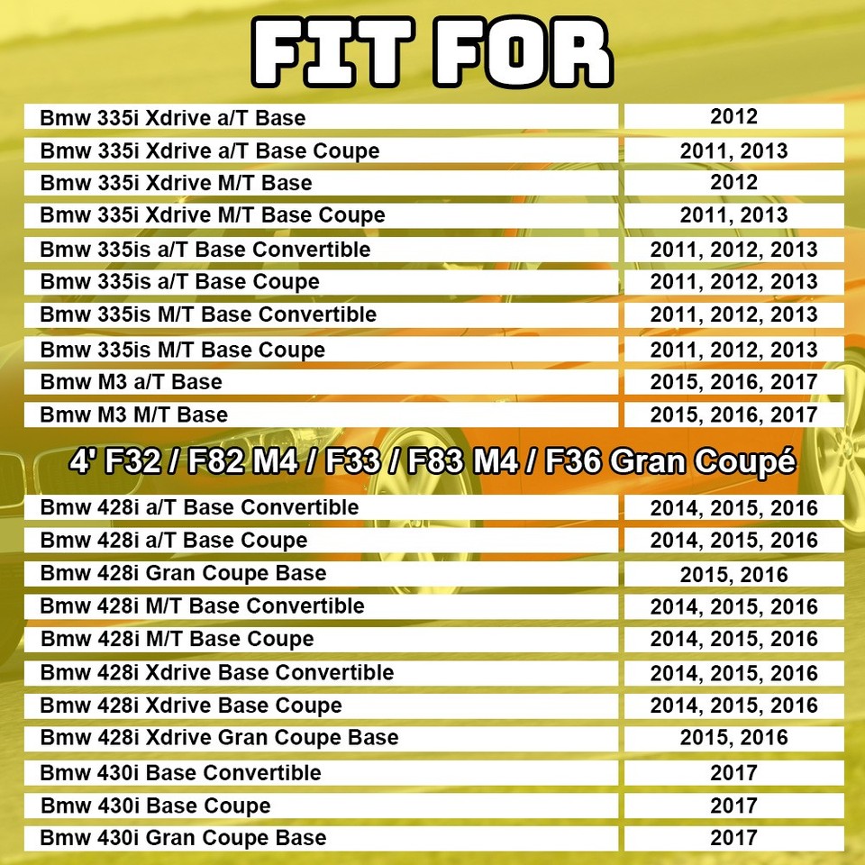 2PCS Headlight LED Light Insert Diode Module 63117263051 For BMW E70 ...