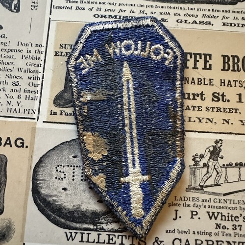 U.S. Army Infantry School ""Follow Me"" COLOR DRESS Military Patch NOS ...
