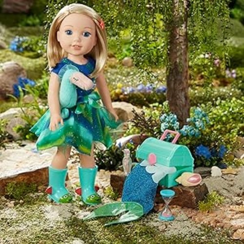 American Girl WellieWishers Ocean Treasures Set 2016 RETIRED New in Box ...
